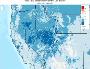 Stormy and cold pattern across California, and the broader West ...