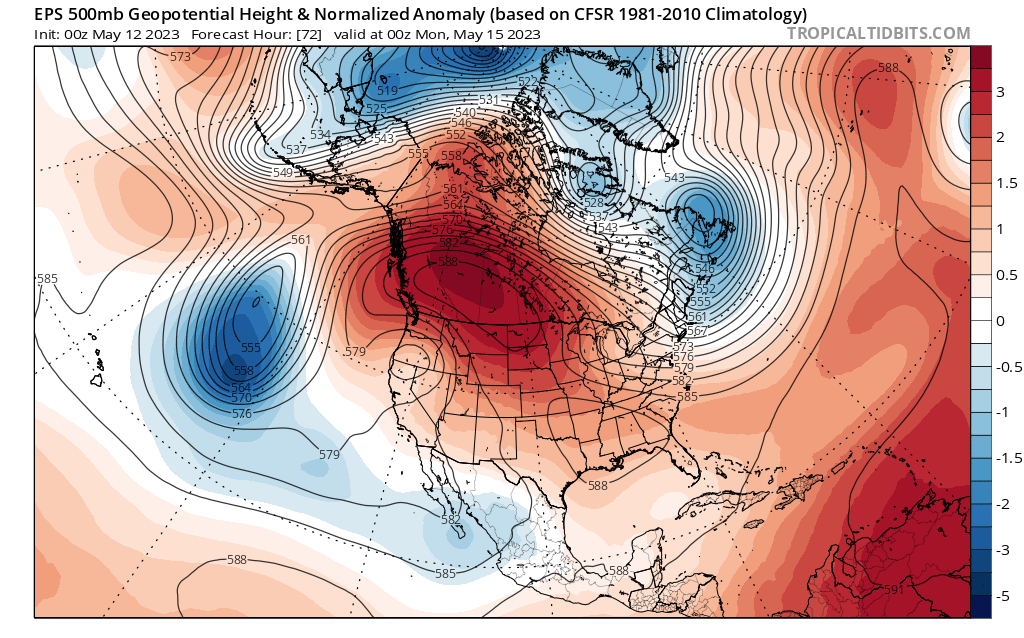 Much warmer conditions and mountain thunderstorms return to CA as ...