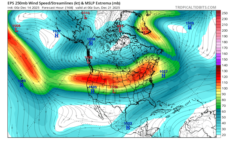 As warm atmospheric rivers slide gradually southward along Pacific ...